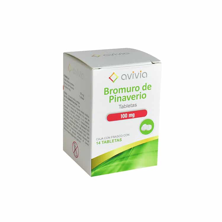 Pinaverio. Tableta Cada Tableta contiene: Bromuro de pinaverio 100 mg ...